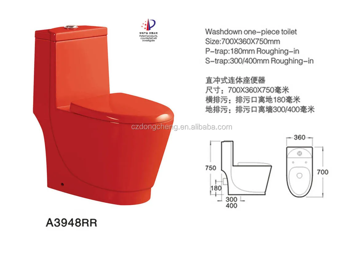 Closestool Washdown One Piece Types Of Toilet Color Custom-made Toilets ...