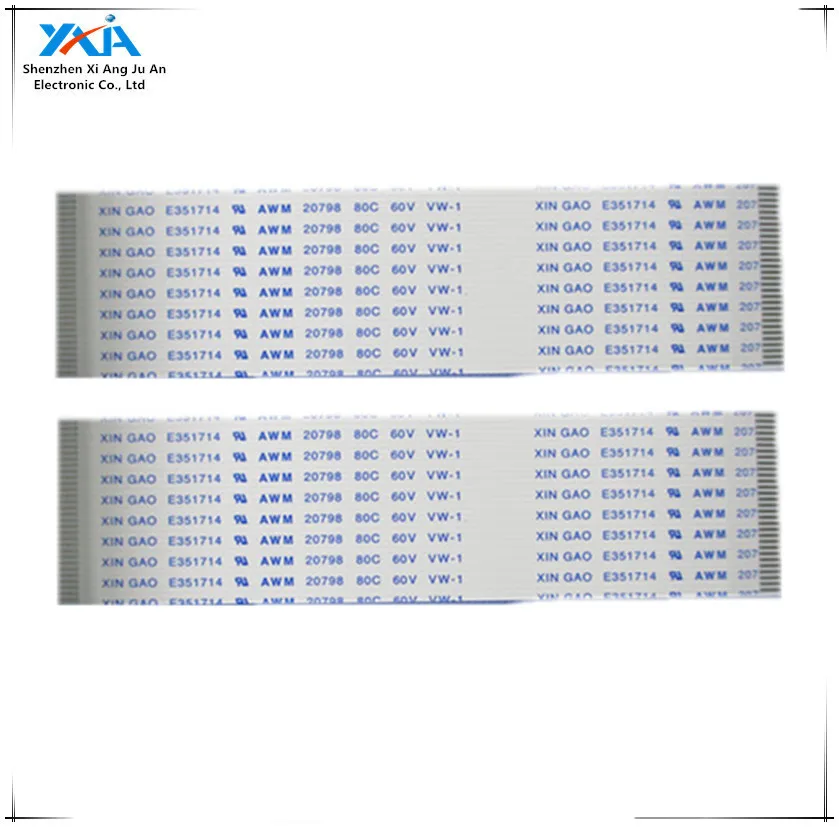 AWM 2896 80c 30v vw-1 180mm 1mm pitch 30 pin ffc flexible flat cable ...