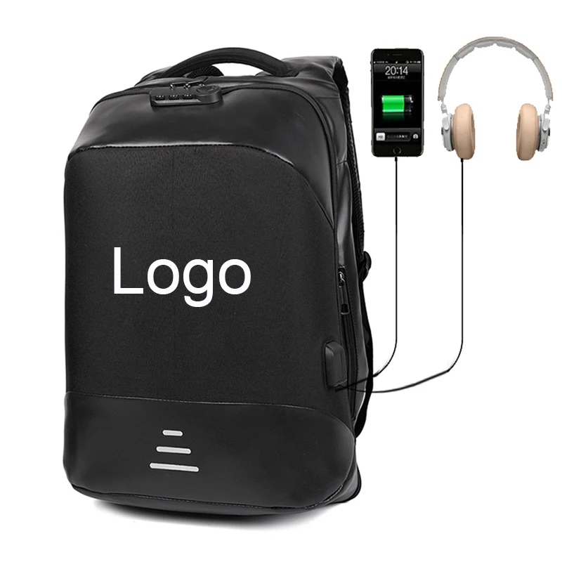 Water Resistant Custom Anti Thief 15.6inches Business Laptop Backpack ...