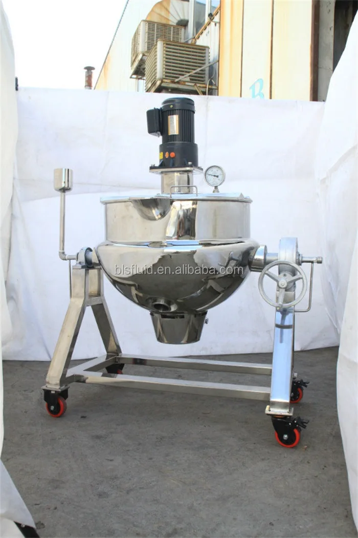 Caramel Jacketed Melting Mixing Milk Warming Kettle,Heated By Flame(gas ...