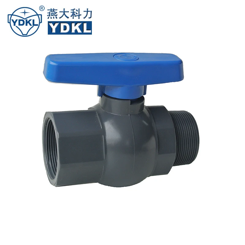 Thread Type Male Female 4 Inch Manual Plastic Pvc Ball Valve - Buy 4 ...