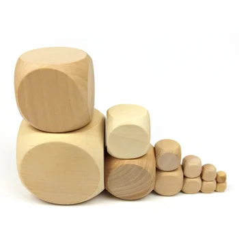 Blank Wooden Cube Round Corner Different Size Wood Cube 10mm To 50mm ...