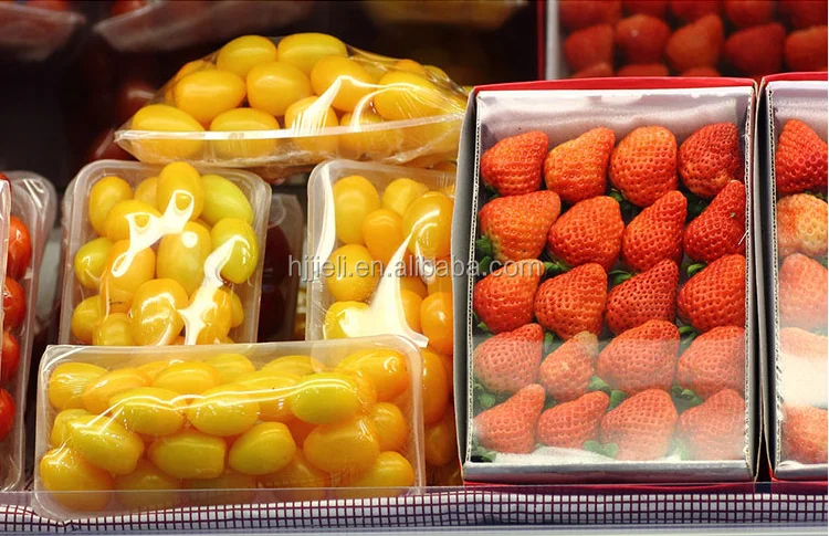 Pvc Fruit Fresh Cling Film For Food 10mic Food Wrap Stretch Film For ...