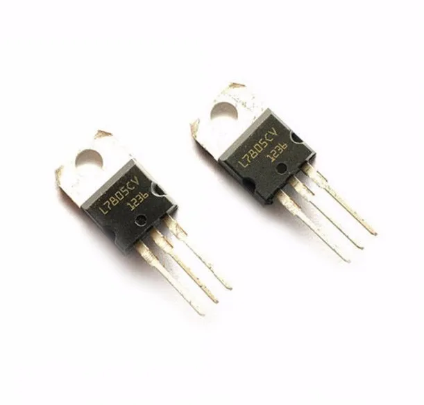 L7805cv L7805 7805 线性稳压器 Ic 正固定输出 5 V 1.5a To-220ab - Buy Usb 电压输出，音频输出 ...