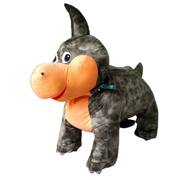 Wholesale Made Indoor Coin Operated Plush Animal Electric Scooter ...