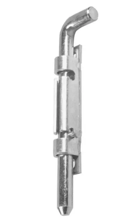 Galvanized Gate Latch & Round Hook for Swing Gate - Secure & Stylish