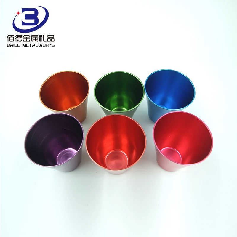 Mug Color Change 600ml Party World Cups Beach Reusable Metal Aluminium ...