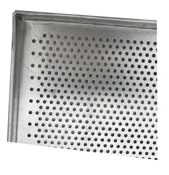 304 316 Stainless Steel Perforated Baking Tray Punched Metal Mesh Tray ...