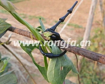 17 cm Soft Wire Tie Tree Ties Strong Stretchable Plastic Tree Lock Ties ...