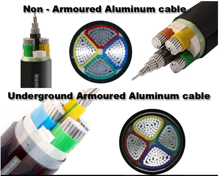 0.6/1KV U1000 ARVFV Steel Tape Armored Power Cable 4X240MM2| Alibaba.com