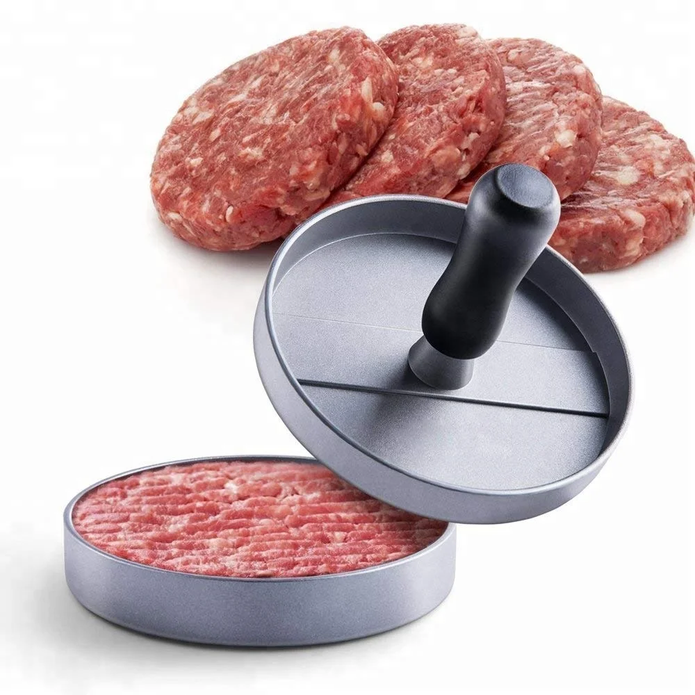 Metal Burger Press Aluminum Hamburger Patty Maker Stuffed Burger Press ...