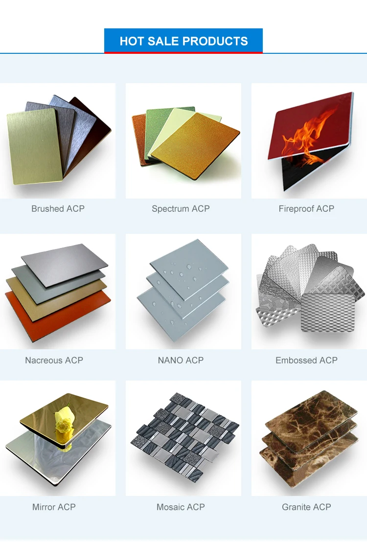 Alucobond 3mm 4mm 4x8 Aluminum Composite Panel Dibond ACP Cladding for ...