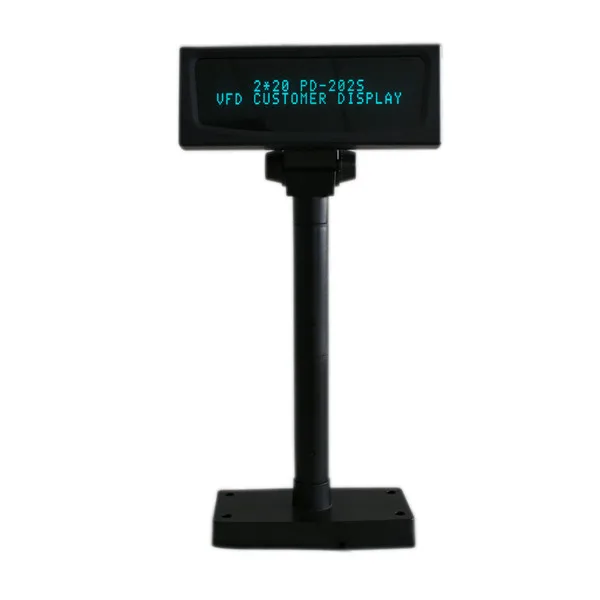Big Character Usb Pos Vfd Pole Display 40cm Height Adjustable - Buy Big ...