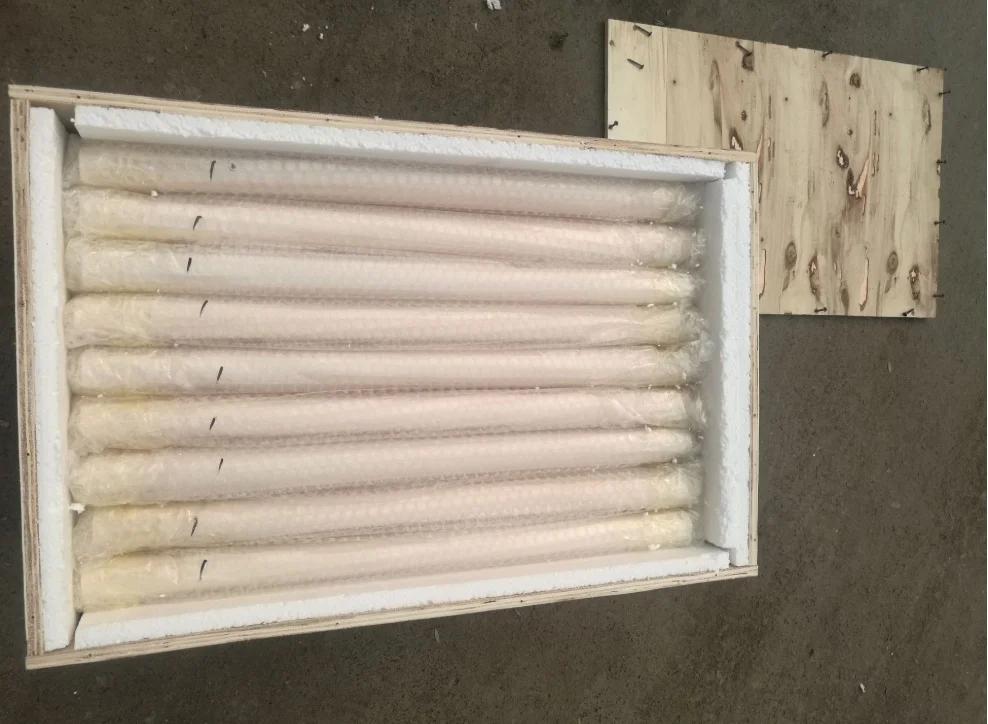 High Temperature 99.9 Alumina Ceramic Thread Ceramic Tube For Furnace ...