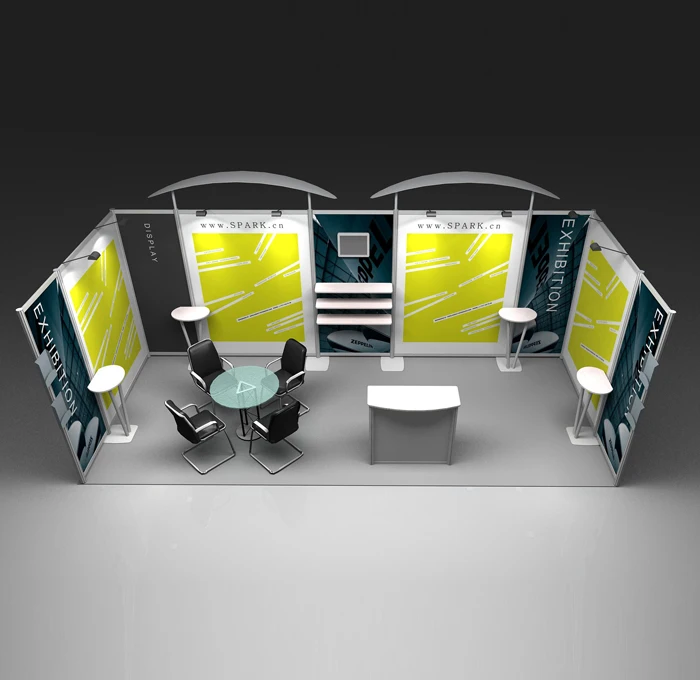 3x6 Standard Exhibition Booth - Simple & Versatile Design