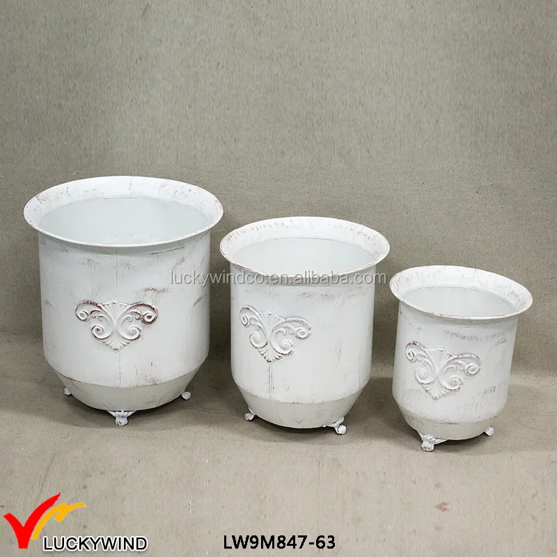 Vintage Victoria Garden Pots - Perfect for Herbs & Flowers