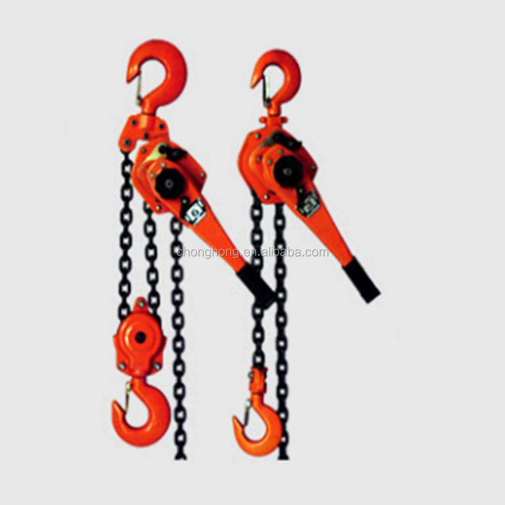 500kg Manual Lifting Chain Hoist Lever Block 0.5t A-type Lever Hoist Build Construction Hoist ...