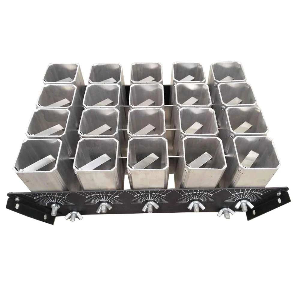 2'' 20 Shots Fireworks Racks - Durable Aluminium Alloy