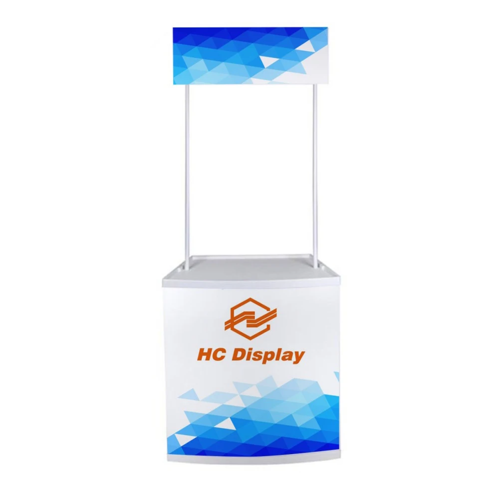 PVC promotion counter booth display table stand| Alibaba.com