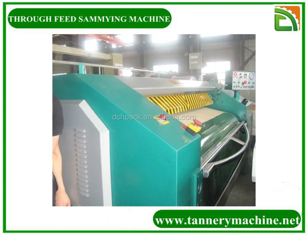 Leather Samming Machine - Expand & Set Out Leather Efficiently