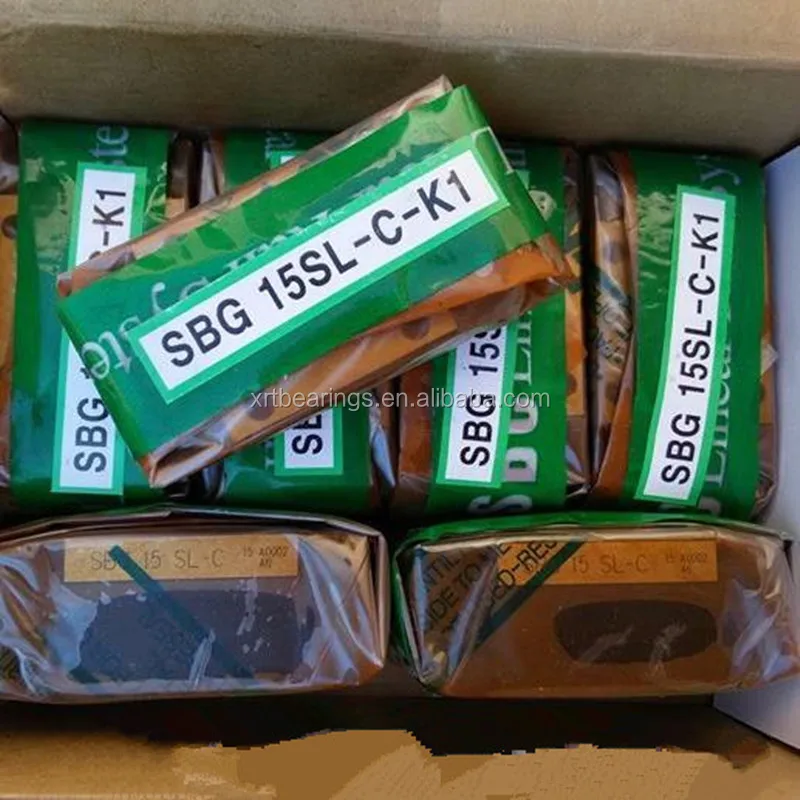 SBC Linear Guide Block SBG15 - High Rigidity & Precision