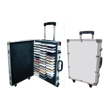 Hand Carry Stone Samples Display Suitcase Aluminum Sample Case - Buy ...