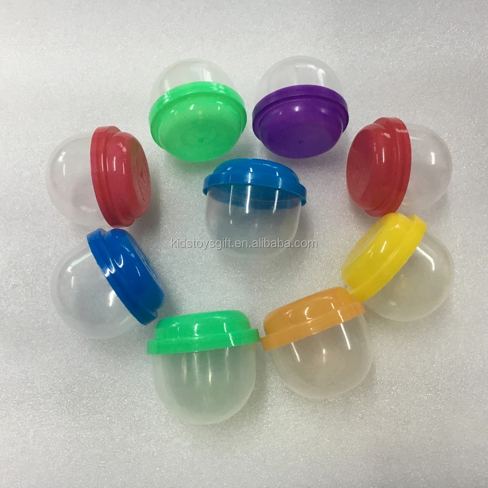 100 Pcs Vending Machine Capsules 2 Inch Clear Acorn Capsules Prizes ...