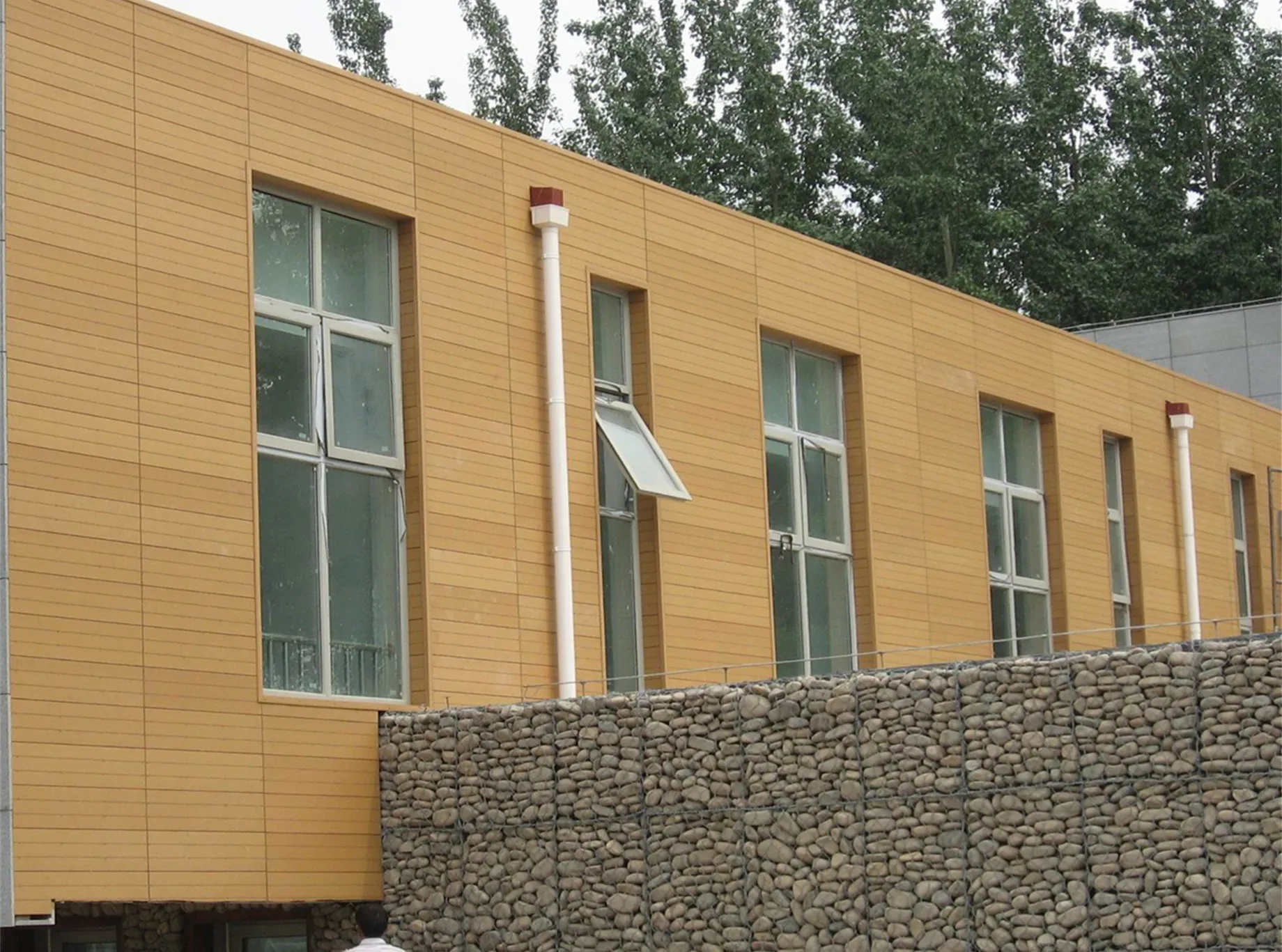 Crack-resistance WPC Exterior Wall Cladding Outdoor Decorative Wood ...