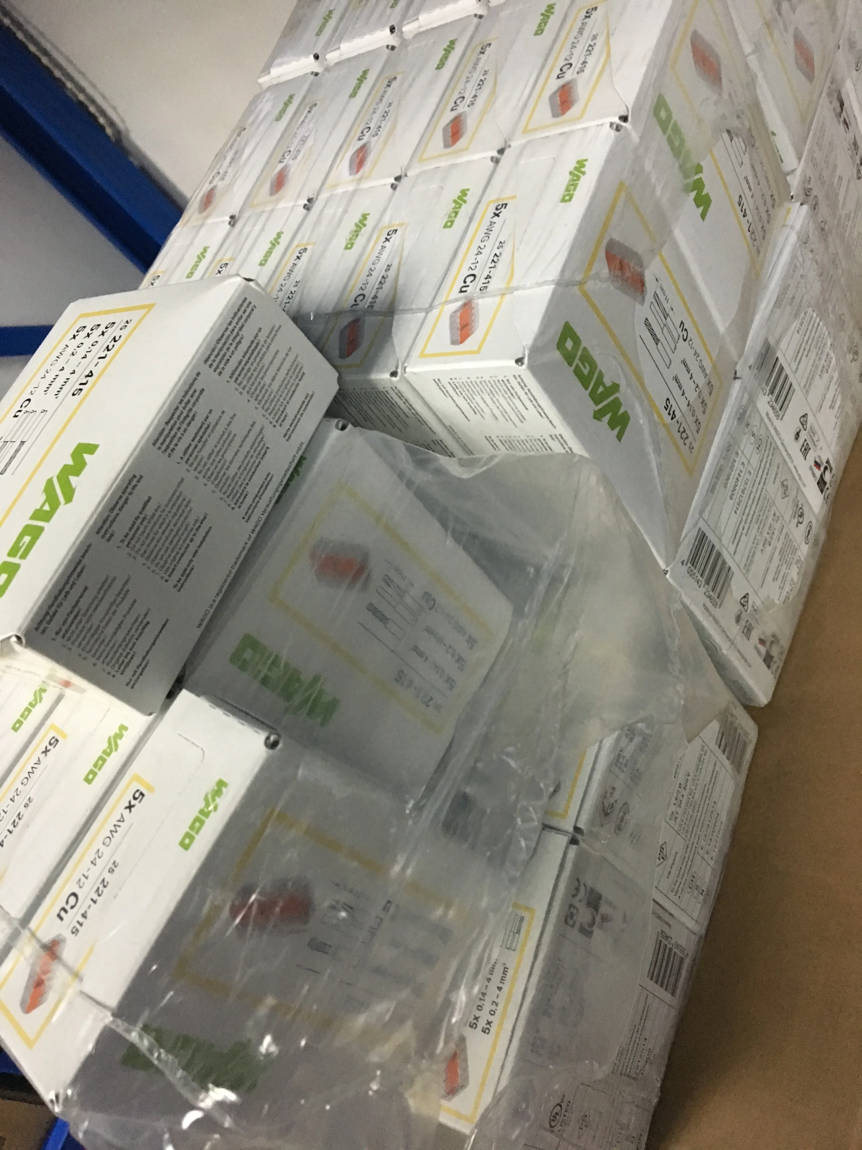 Original 221-613 3 Pin Compact Splicing Push Wire Connector For 6mm2 ...