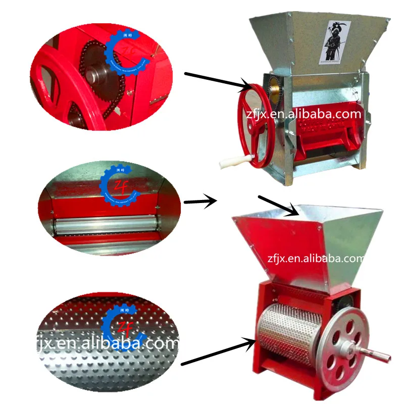 High Quality Manual Coffee Bean Peeling Machine Low Cost Coffee Huller ...