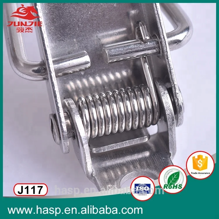 J117 Spring Loaded Toggle Latch Hasp Boxes Lock Buckle for Cabinet ...