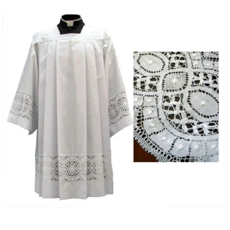 Lace Surplice Catholic Pattern