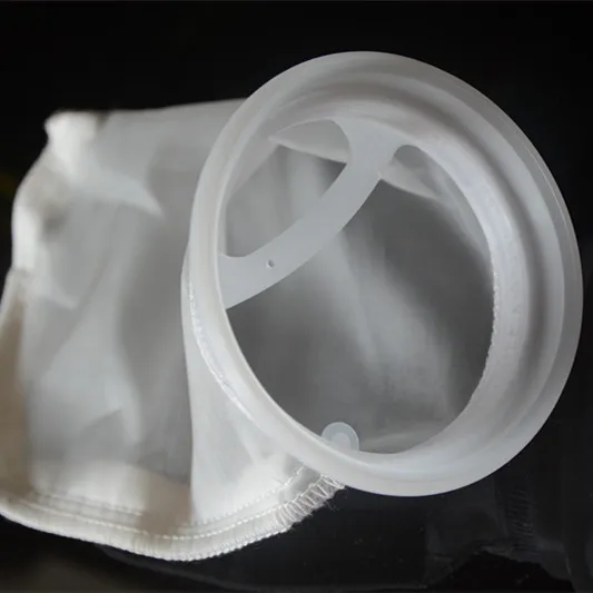 Nylon Polyester Filters Socks, Plastic Ring Welded Non-Woven Liquid ...