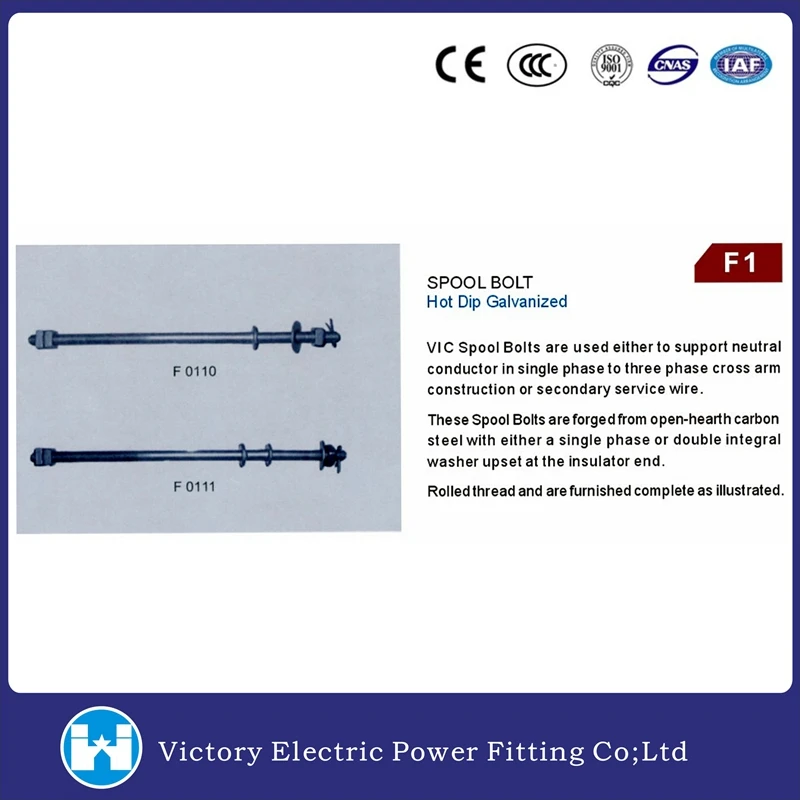 Shop High-Quality OEM Pole Line Hardware - Single Upset Bolt