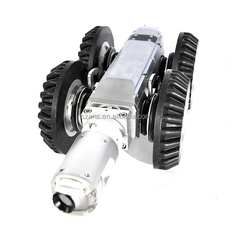 Pan Tilt Mini Robot Camera Underground Pipe inspection robot With ...