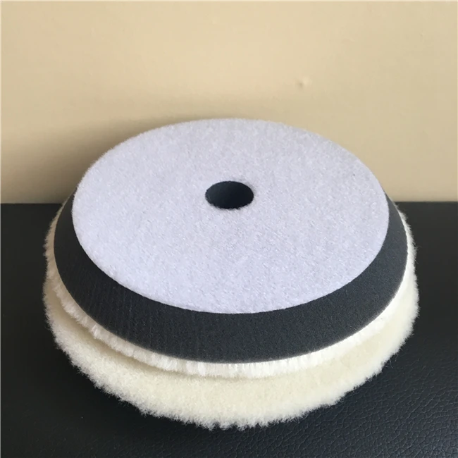 6inch 150mm Da Wool Polishing Pad - Buy Wool Polishing Pad,Wool Buffing ...