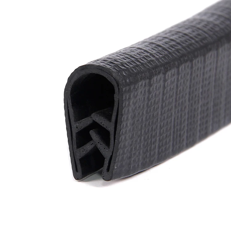 Decorative Pvc Flexible U Channel Edge Trim Smooth Surface Rubber ...
