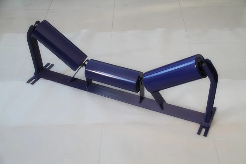 6 Inch Dia Troughing Carry Roller Set Conveyor Roller Bracket Idler for ...