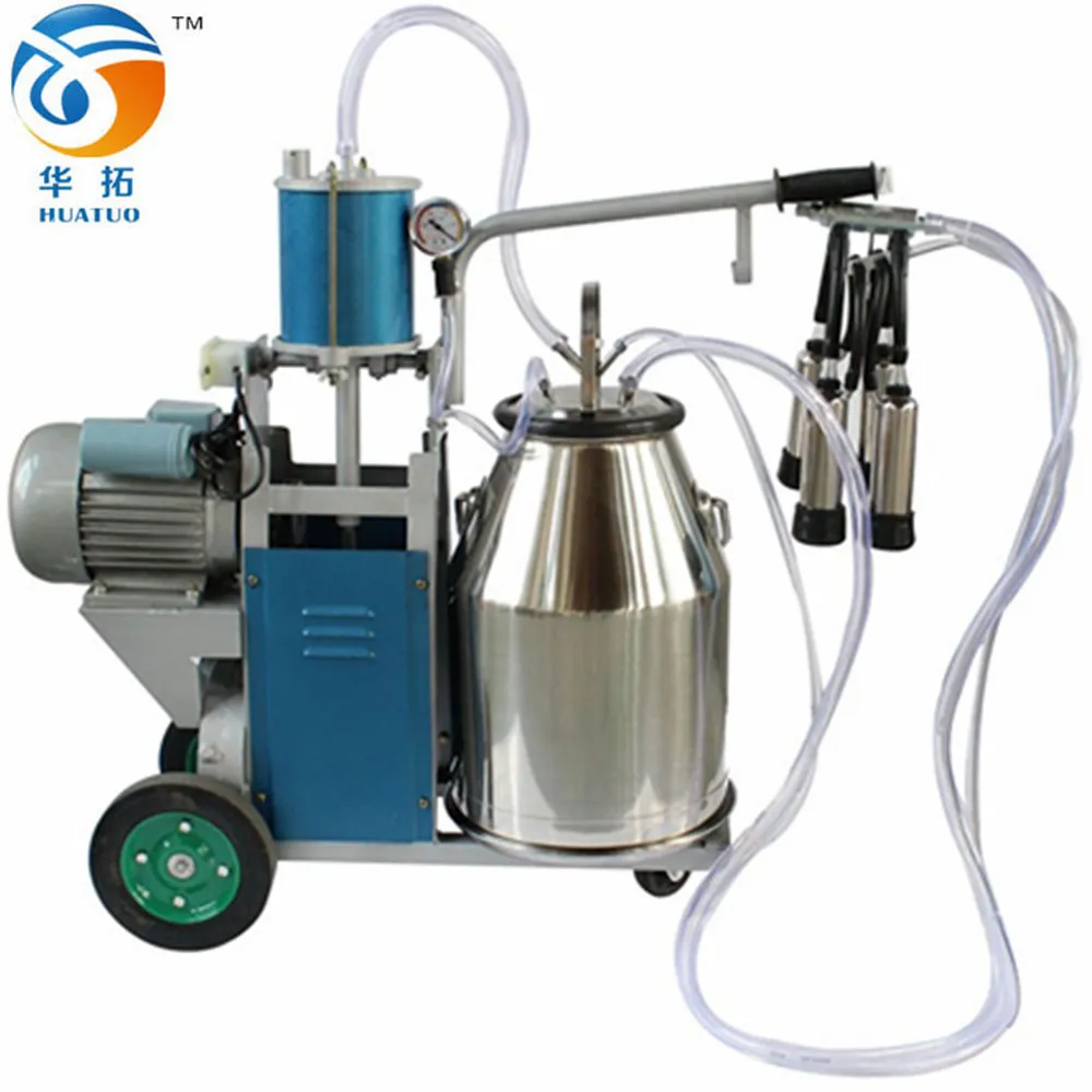 Fully Automatic Single Barrel Cow Milking Machine With Ce Approved For ...