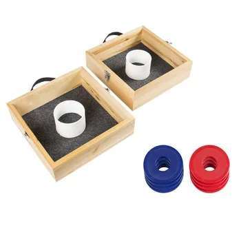 Wood Backyard Washer Toss Game Set For Outdoor - Buy Backyard Washer ...