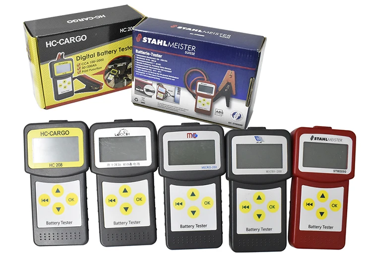 Automatic Diagnostic Tools Micro200 12v Car Battery Tester Soc Soh Ir ...