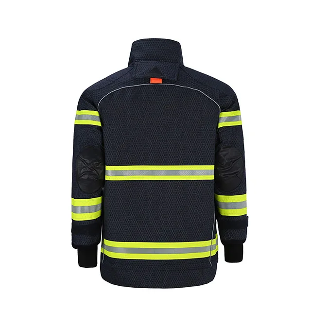 CE Certified EN469 Navy Blue Firefighters Suits by U.protec