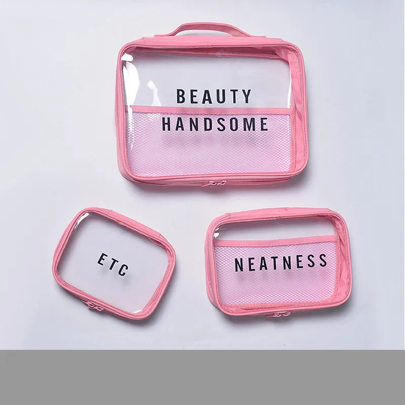 New Product Travel Fashion Waterproof Women Pvc Makeup Bag,Drawstring ...