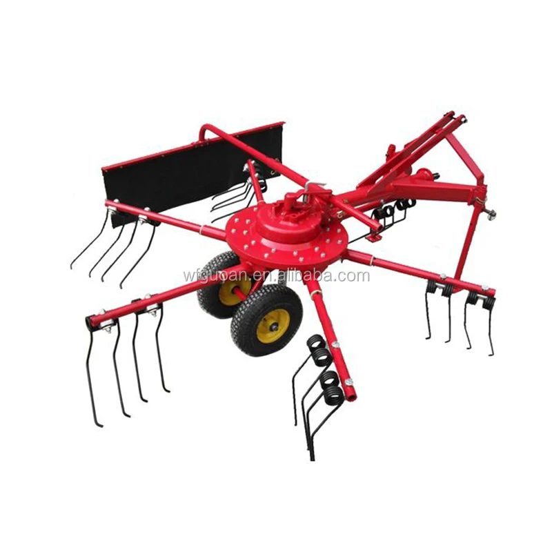 High Productivity Tractor Root Rake Wheel Hay Rake Machine Tractor Pto ...