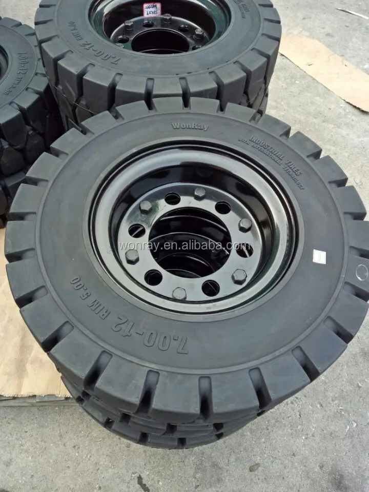 Cheap Solid Rubber Tires for Cars & Forklifts - Durable