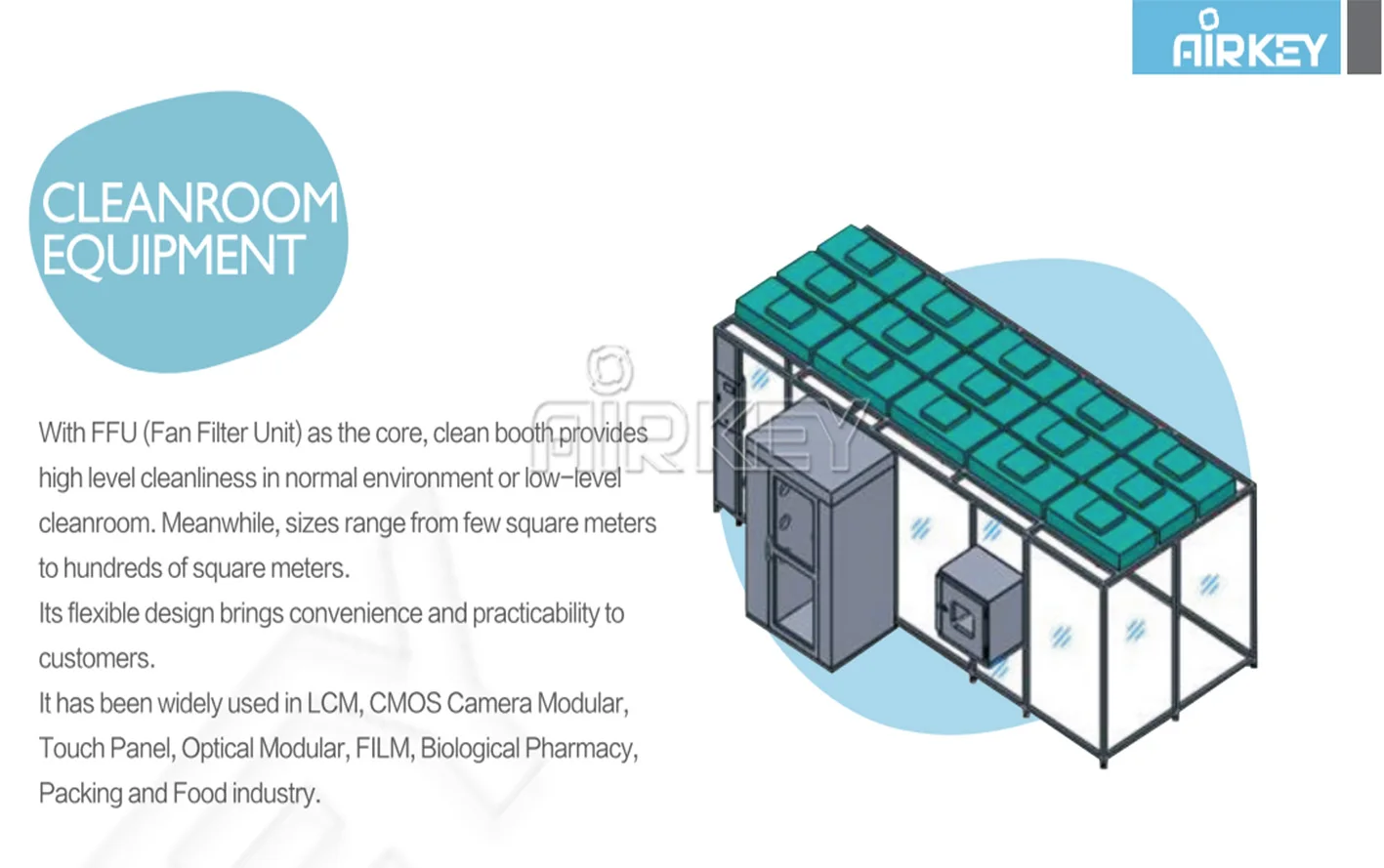 ISO Modular Cleanroom - Dust Free & Customizable