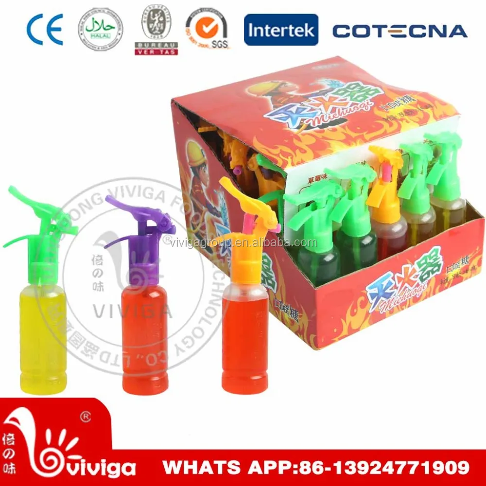 Fire extinguisher liquid sweet candy spray| Alibaba.com