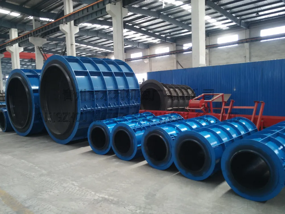 Large Diameter Roller Concrete Culvert Pipe Making Machine 1500mm ...