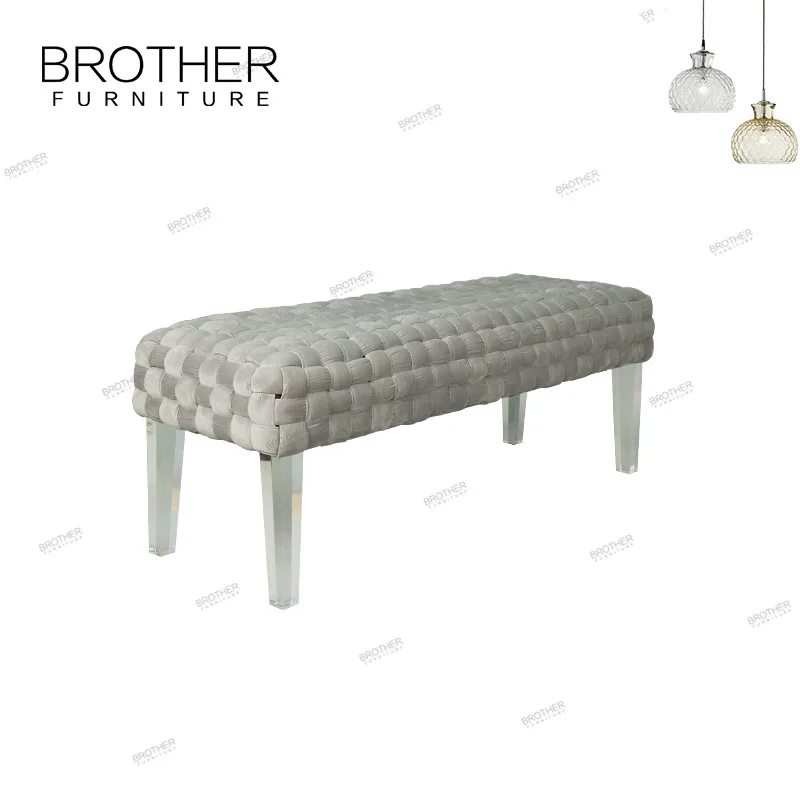 Acrylic Footstool Home Furniture Ottoman Bench Bed End Stool Sex Furniture Ottoman Buy Acrylic