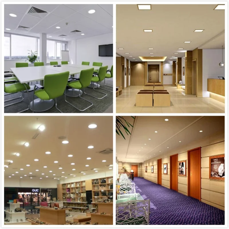 Modern Round Recessed Led Panel Light 6w Slim Recessed Led Panel Light ...